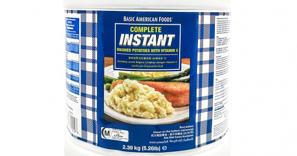 Basic American Instant Mashed Potatoes 2.39kg