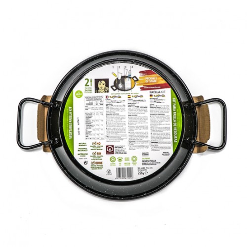 Carmencita Paella Kit with Enamelled Pan Vegetable (2 servings)