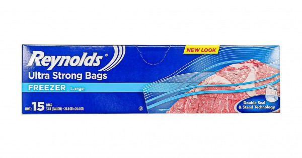 Reynolds Large Freezer Bags 26.8cm x 24.4cm